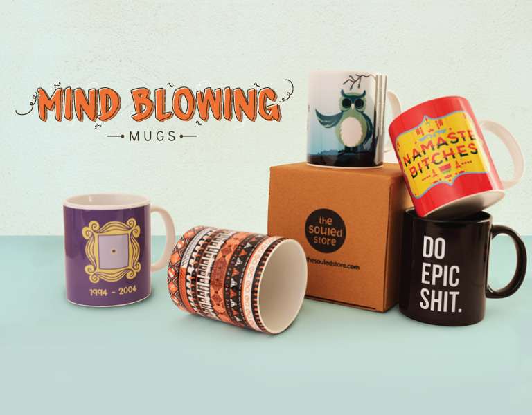 Personalised Mugs | Printed Mugs Online - The Souled Store